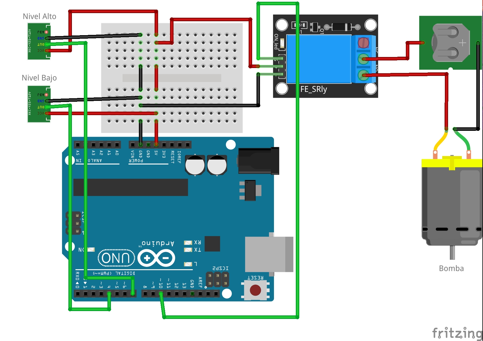 Control de nivel ‘sin contacto’ con Arduino – La Buhardilla del Alquimista